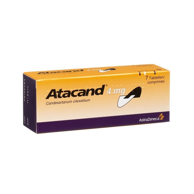 ATACAND Tabl 4 mg Blist 7 Stk | Online bestellen