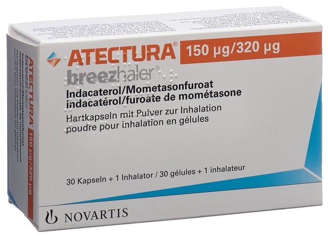 ATECTURA caps inh 150 mcg/320 mcg blist 30 pce | Commander en ligne
