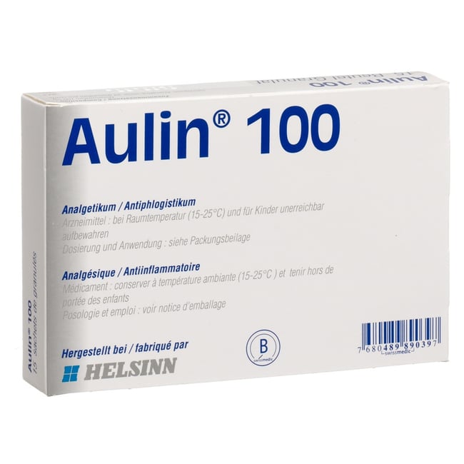 AULIN Gran 100 mg Btl 15 Stk | Online bestellen