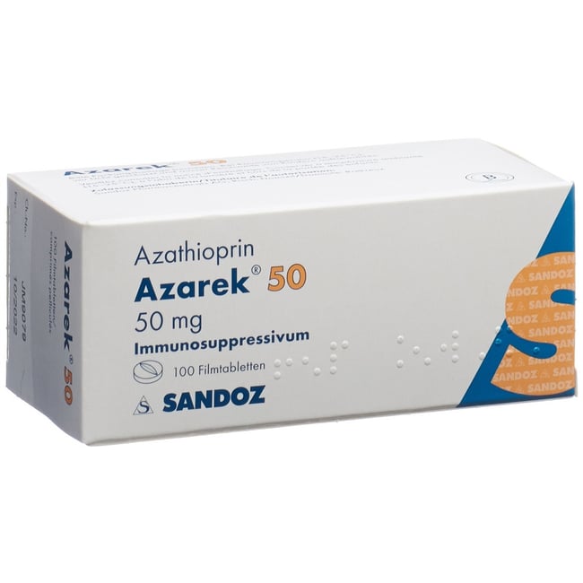 AZAREK Filmtabl 50 mg Blist 100 Stk | Online bestellen