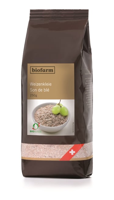 Biofarm Weizenkleie Knospe Btl 250 g | Online bestellen