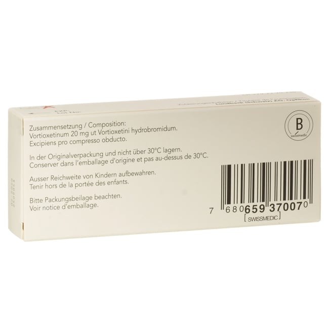 BRINTELLIX cpr pell 20 mg blist 28 pce | Commander en ligne