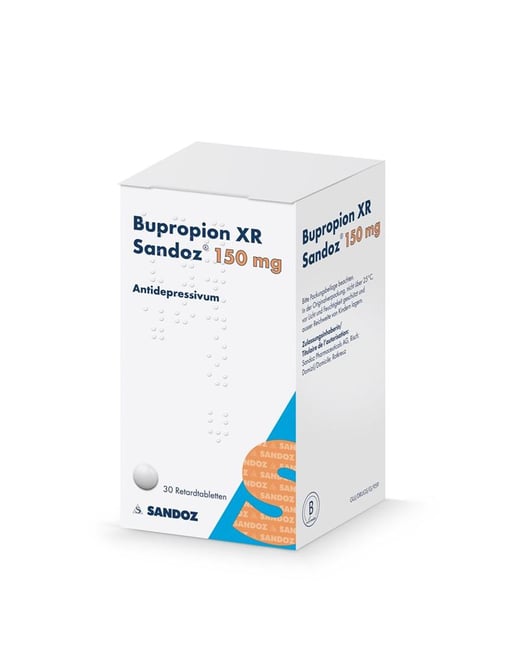 BUPROPION XR Sandoz Ret Tabl 150 mg Ds 30 Stk | Online bestellen