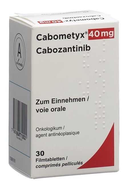 CABOMETYX Filmtabl 40 mg Ds 30 Stk | Online bestellen