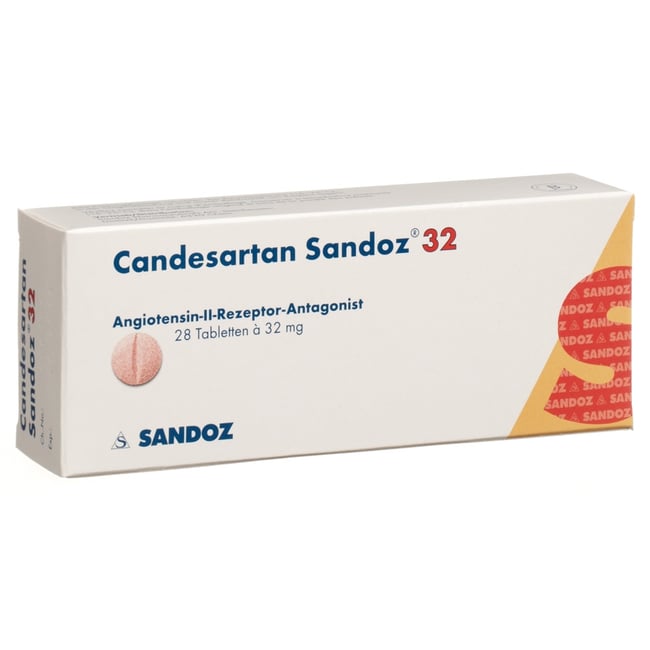 CANDESARTAN Sandoz cpr 32 mg blist 28 pce | Commander en ligne