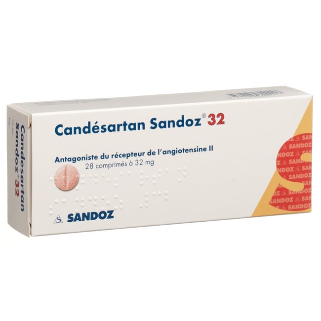 CANDESARTAN Sandoz Tabl 32 mg Blist 28 Stk | Online bestellen