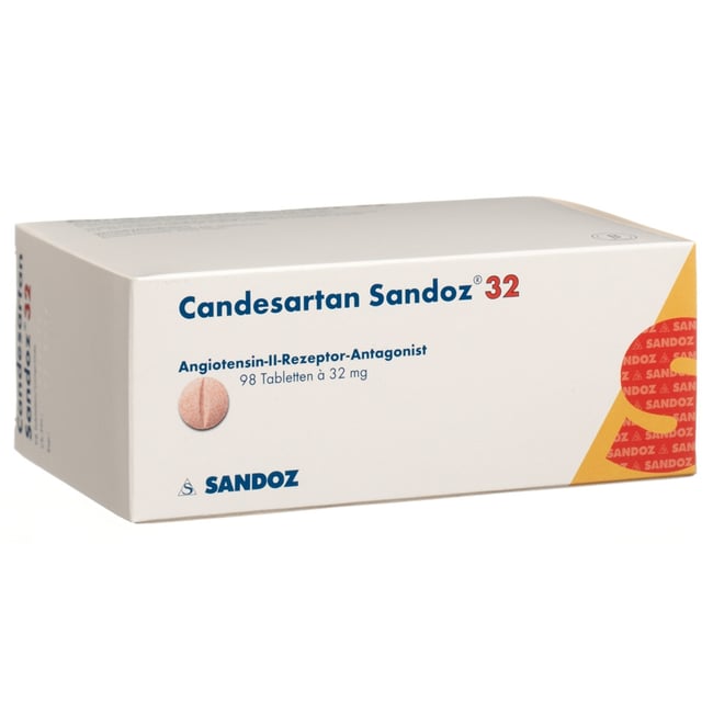 CANDESARTAN Sandoz Tabl 32 mg Blist 98 Stk | Online bestellen