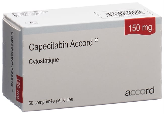CAPECITABINE Accord Filmtabl 150 mg Blist 60 Stk | Online bestellen