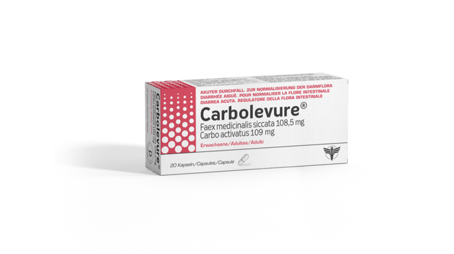 Carbolevure Kaps Erw Blist 20 Stk | Online bestellen
