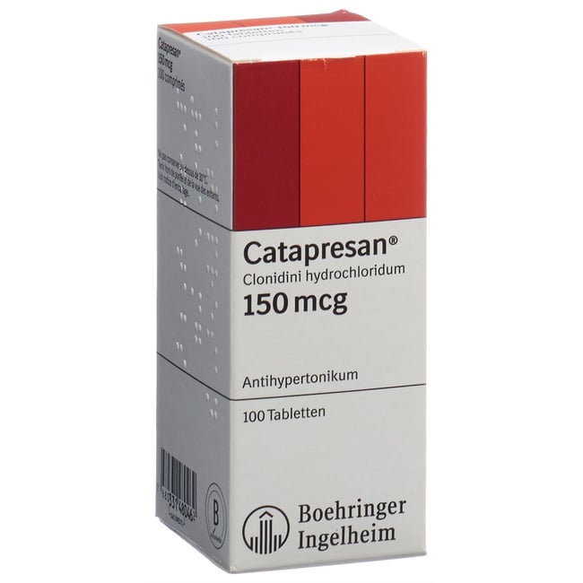 CATAPRESAN cpr 150 mcg blist 100 pce | Commander en ligne