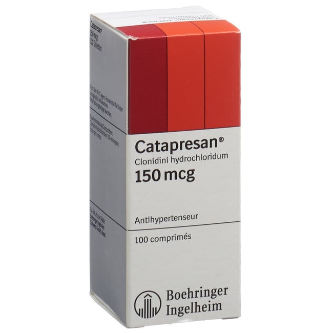 CATAPRESAN Tabl 150 mcg Blist 100 Stk | Online bestellen