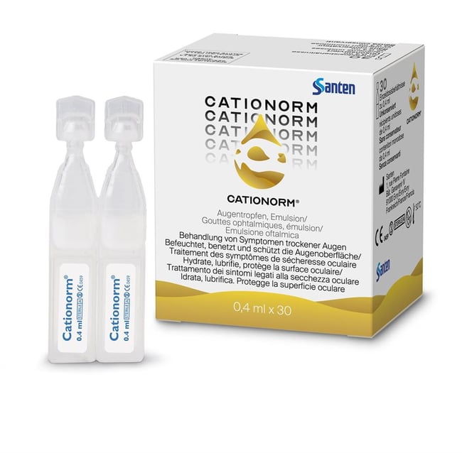CATIONORM émulsion ophtalmique UD gtt opht monodos 0.4 ml | Commander ...