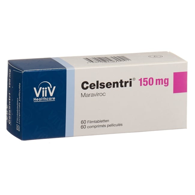CELSENTRI cpr pell 150 mg blist 60 pce | Commander en ligne