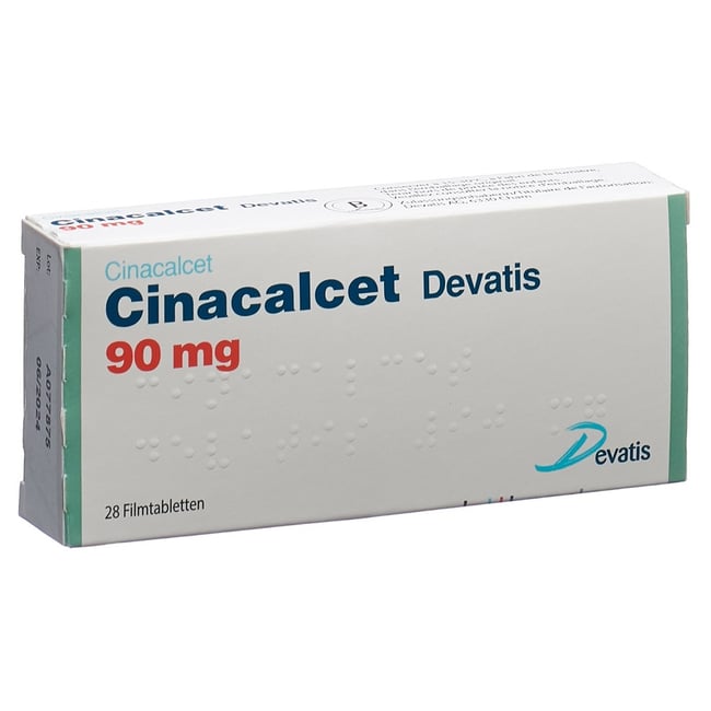 CINACALCET Devatis Filmtabl 90 mg Blist 28 Stk | Online bestellen