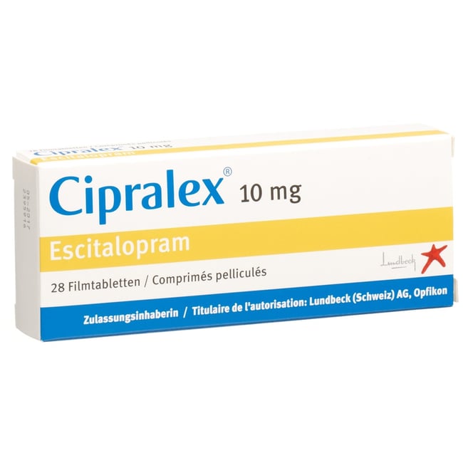 CIPRALEX cpr pell 10 mg blist 28 pce | Commander en ligne