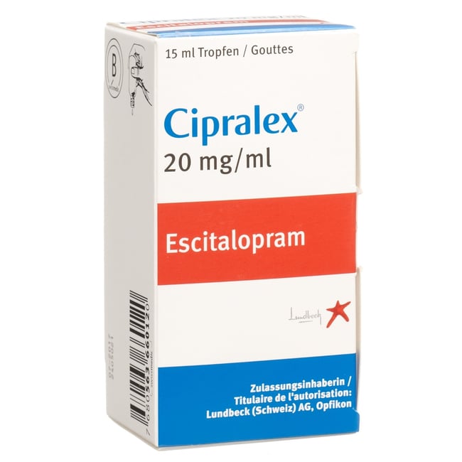 CIPRALEX gouttes 20 mg/ml fl 15 ml | Commander en ligne