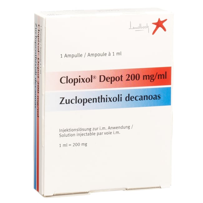 CLOPIXOL Depot Inj Lös 200 mg/ml Amp 1 ml | Online bestellen