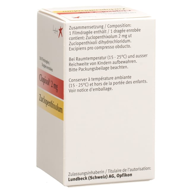 CLOPIXOL Filmtabl 2 mg Ds 100 Stk | Online bestellen