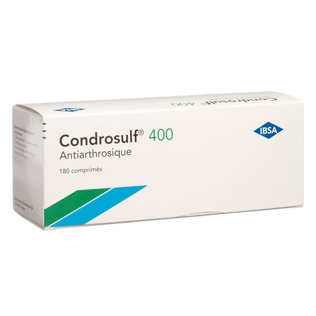 CONDROSULF cpr 400 mg blist 180 pce | Commander en ligne