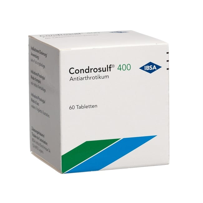 CONDROSULF cpr 400 mg blist 60 pce | Commander en ligne