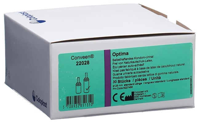 CONVEEN Optima étui pénien 28mm/8cm auto adhésif sans latex 30 pce ...