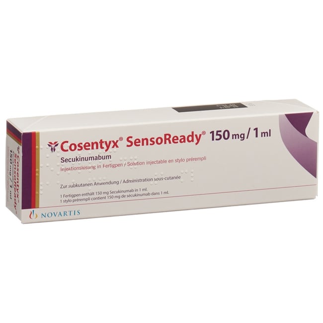 COSENTYX SensoReady sol inj 150 mg/1ml stylo pré 1 pce | Commander en ligne