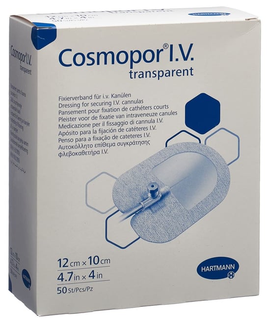 COSMOPOR I.V. 10x12cm transparent 50 Stk | Online bestellen