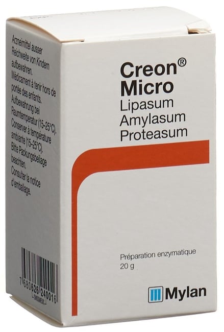 CREON micro Mikropellets Gran Glasfl 20 g | Online bestellen
