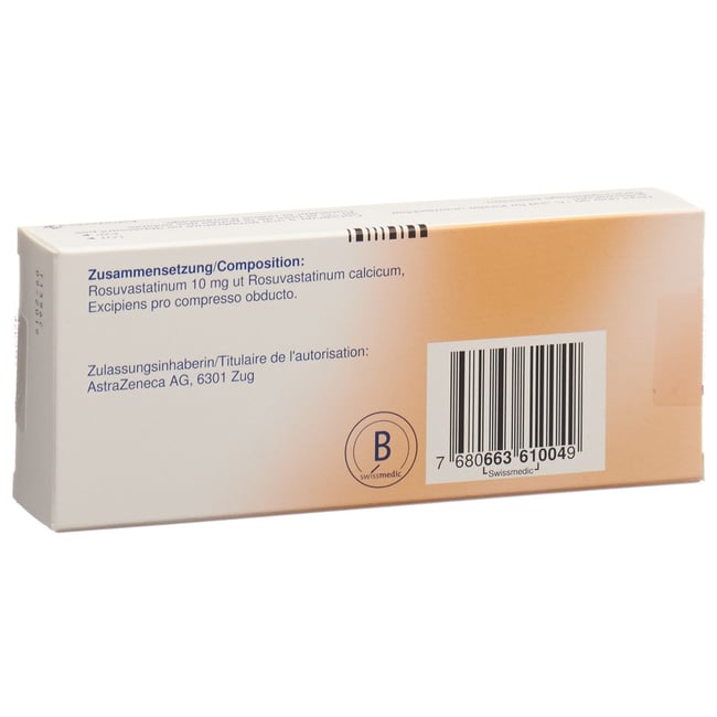 CRESTASTATIN cpr pell 10 mg blist 30 pce | Commander en ligne