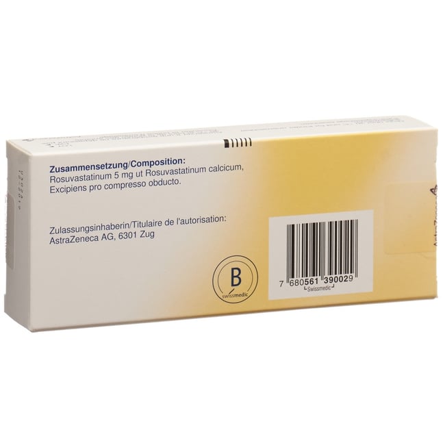 CRESTOR cpr pell 5 mg blist 30 pce | Commander en ligne