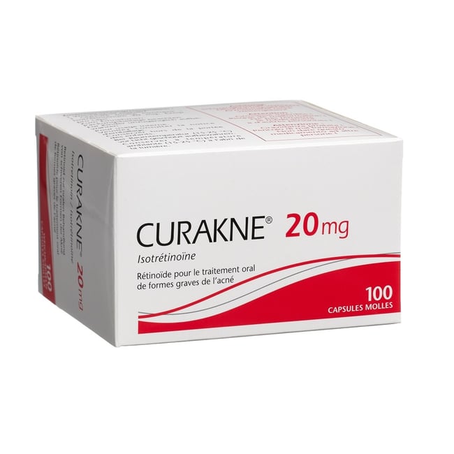 CURAKNE caps moll 20 mg blist 100 pce | Commander en ligne