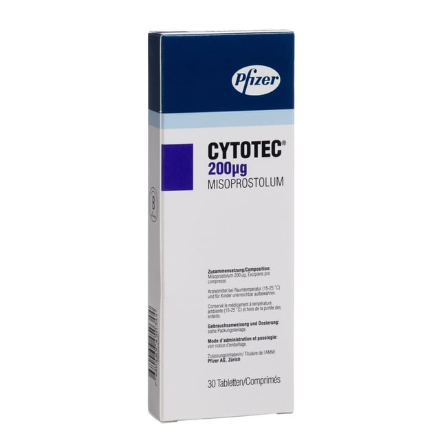 CYTOTEC cpr 200 mcg blist 30 pce | Commander en ligne