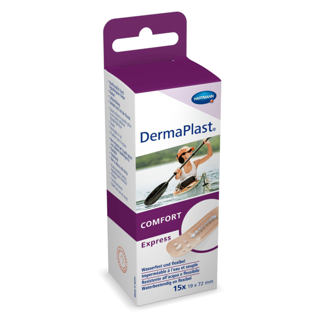 DERMAPLAST Comfort express strips 19x72mm 15 pce | Commander en ligne