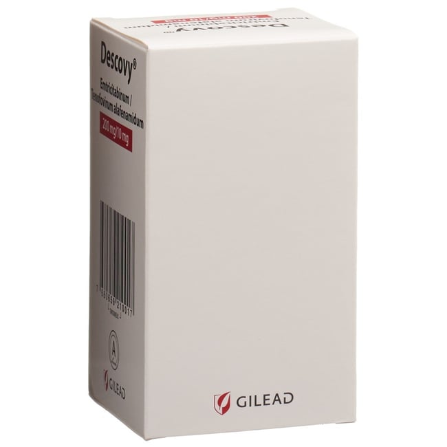 DESCOVY cpr pell 200/10 mg bte 30 pce | Commander en ligne