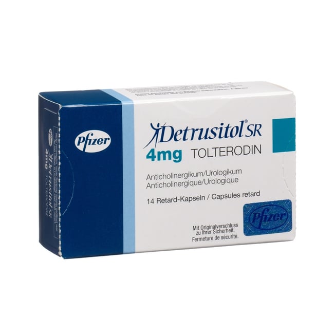 Detrusitol SR Ret Kaps 4 mg Blist 14 Stk | Online bestellen