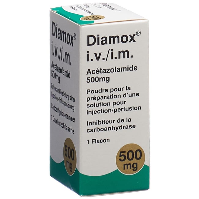 DIAMOX Trockensub 500 mg parenteral Durchstf 1 Stk | Online bestellen