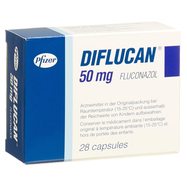 DIFLUCAN caps 50 mg blist 28 pce | Commander en ligne