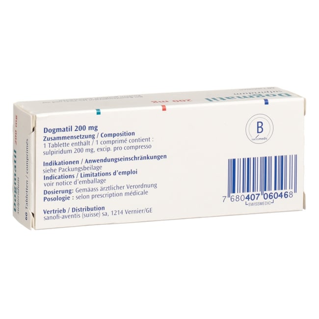 DOGMATIL Tabl 200 mg Blist 60 Stk | Online bestellen