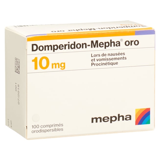 DOMPERIDONE oro cpr orodisp 10 mg blist 100 pce | Commander en ligne