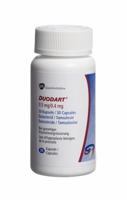 DUODART Kaps 0.5mg/0.4mg Ds 7 Stk | Online bestellen