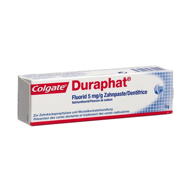 DURAPHAT Fluorid Zahnpasta Paste 5 mg/g Tb 51 g | Online bestellen