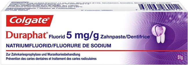 DURAPHAT Fluorid Zahnpasta Paste 5 mg/g Tb 51 g | Online bestellen