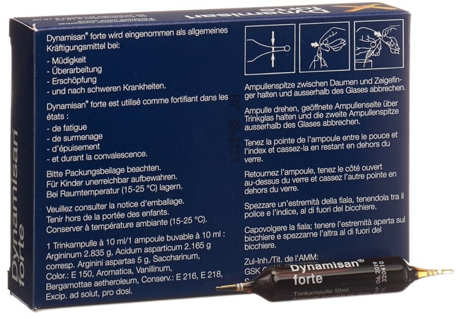 DYNAMISAN forte Trink Lös Amp 10 ml | Online bestellen