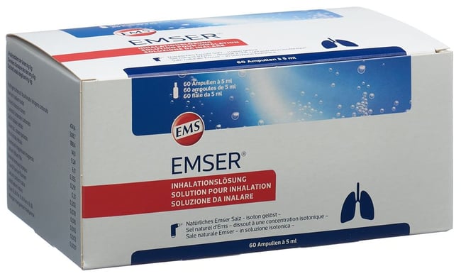 EMSER solution pour inhalation sol inhal amp 5 ml | Commander en ligne