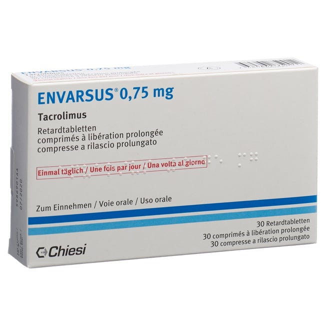 ENVARSUS Ret Tabl 0.75 mg Blist 30 Stk | Online bestellen
