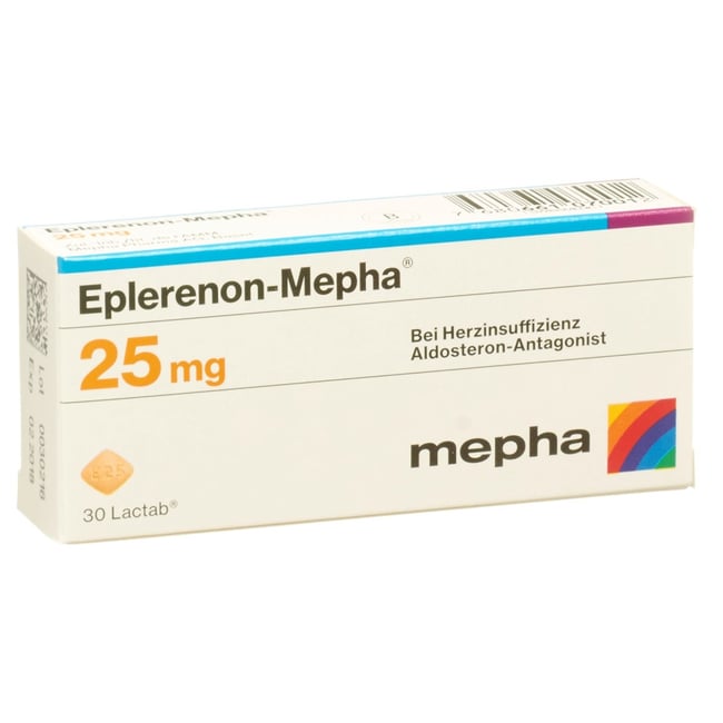 EPLERENONE Mepha Filmtabl 25 mg Blist 30 Stk | Online bestellen