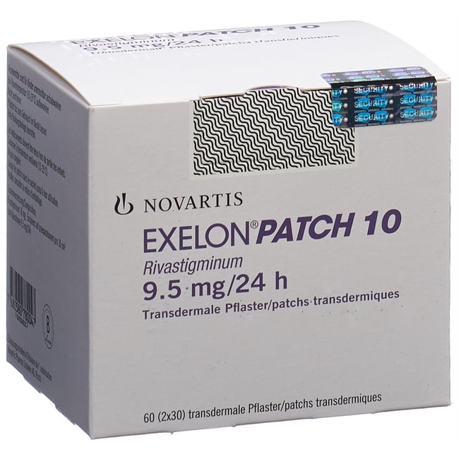 EXELON Patch 10 Matrixpfl 9.5 mg/24h 60 Stk | Online bestellen