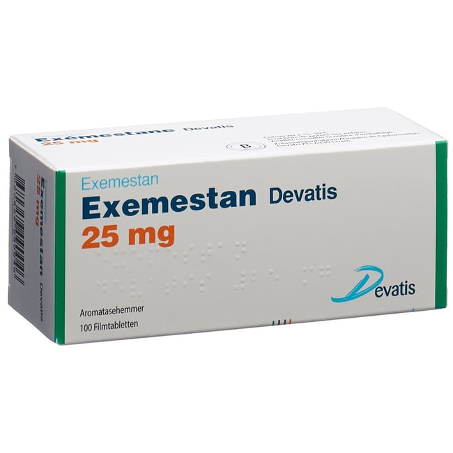 EXEMESTANE Devatis Filmtabl 25 mg Blist 100 Stk | Online bestellen