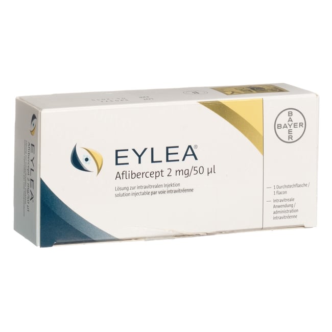 EYLEA solution injectable par voie intravitréenne sol inj 2 mg/0.05ml ...