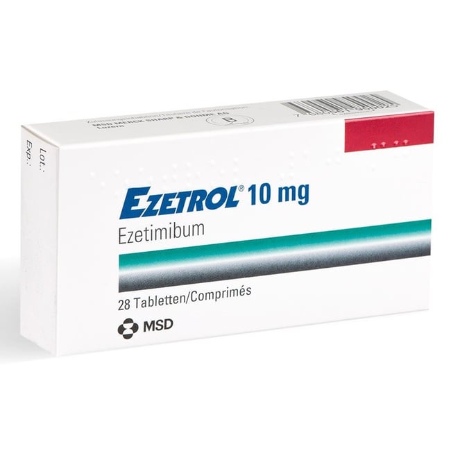 EZETROL Tabl 10 mg Blist 28 Stk | Online bestellen